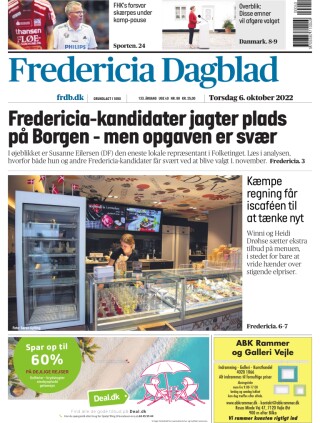 Fredericia dagblad - 06-10-2022