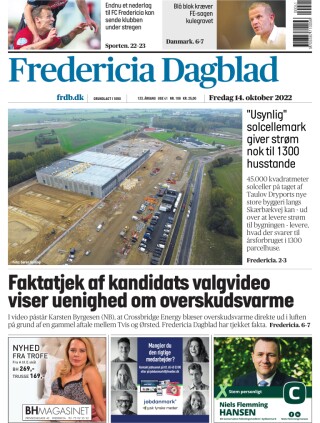 Fredericia dagblad - 14-10-2022