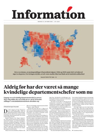 Dagbladet Information - 14/10 2024