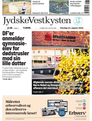 Jydske Vestkysten Varde - 24-08-2022