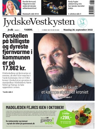 Jydske Vestkysten Varde - 26-09-2022