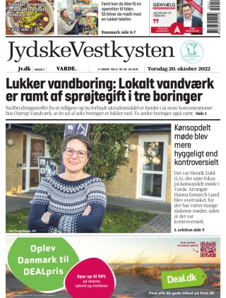 Jydske Vestkysten Varde - 20-10-2022