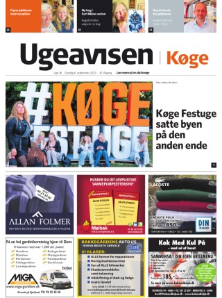 Ugeavisen Køge - Uge 36